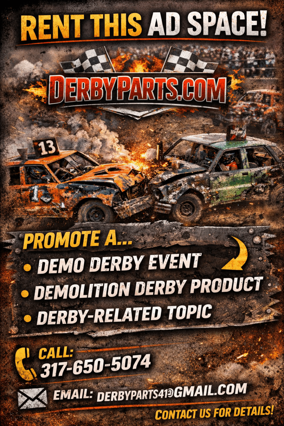 Demolition Derby Parts | Buy Online at DerbyParts.com